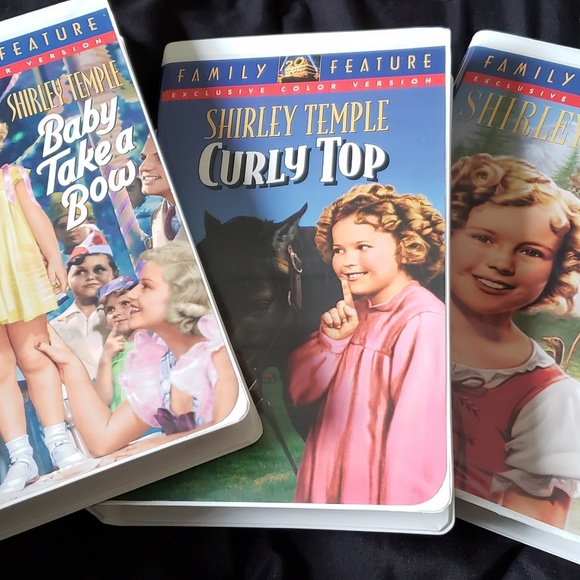 20th Century Studios | Other | Shirley Temple Vhs Collection Video ...